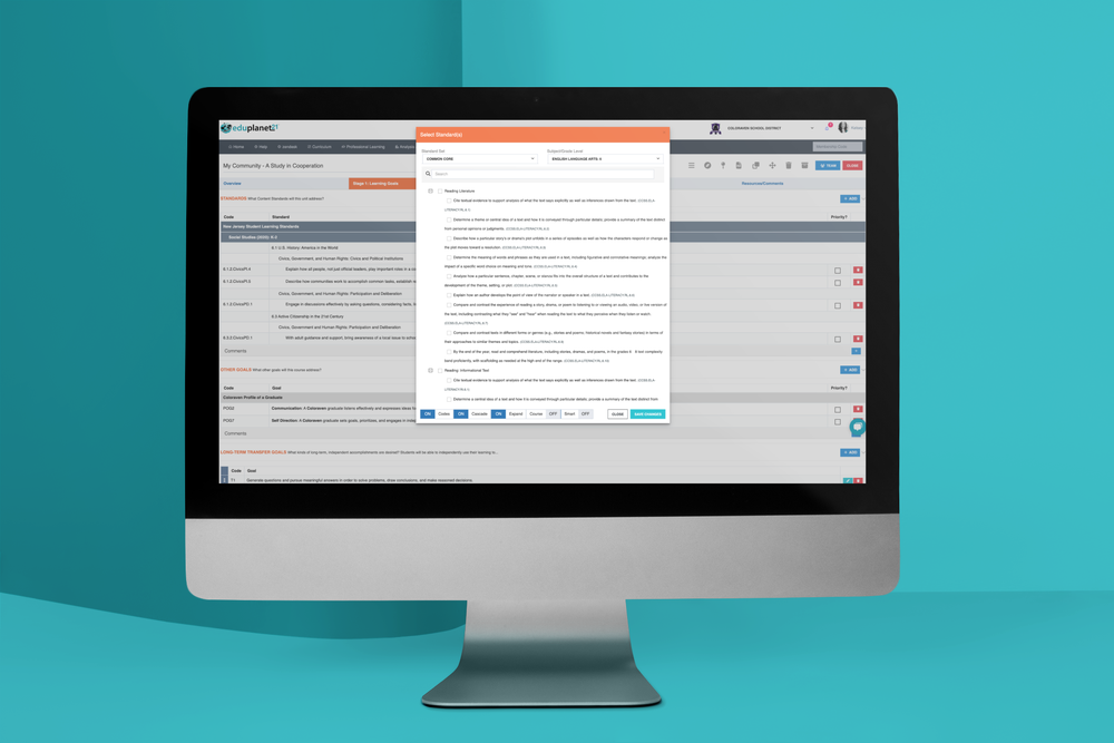 Eduplanet21: Curriculum and Professional Learning Software